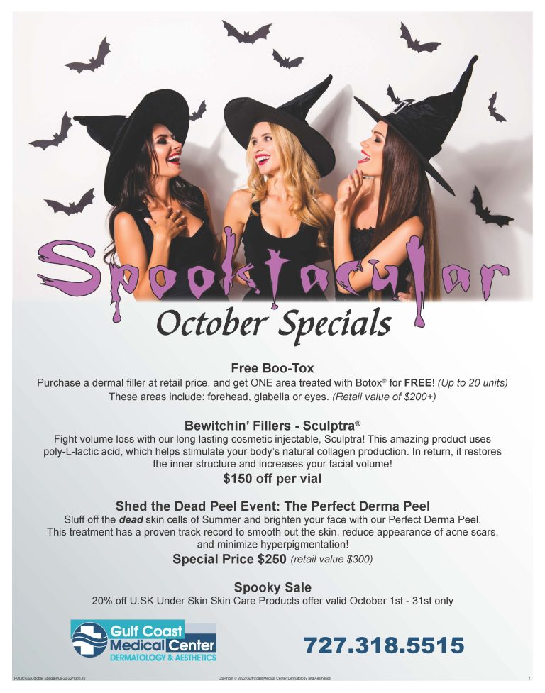 Gulf Coast Medical Center Dermatology and Aesthetics Specials Gulf Coast Medical Center Dermatology and Aesthetics Specials